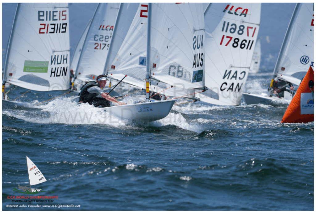 Luke Elliott - Laser Worlds 2022 - Ron Tough Yachting Foundation