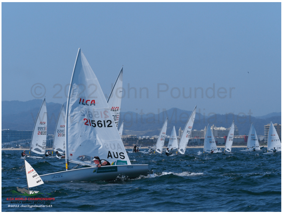 Luke Elliott - Laser Worlds 2022 - Ron Tough Yachting Foundation
